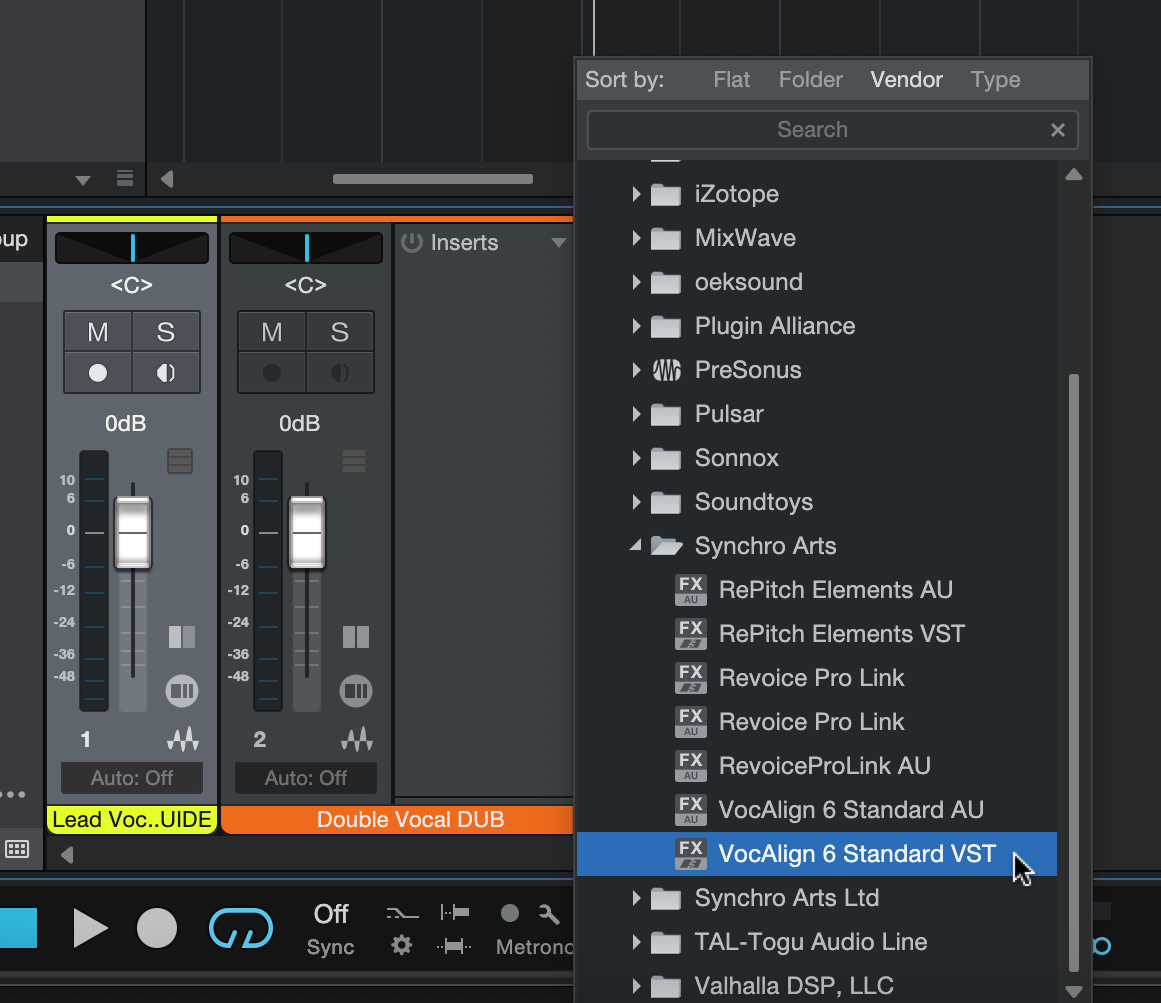Quick Start Guide for VST3 Real-time